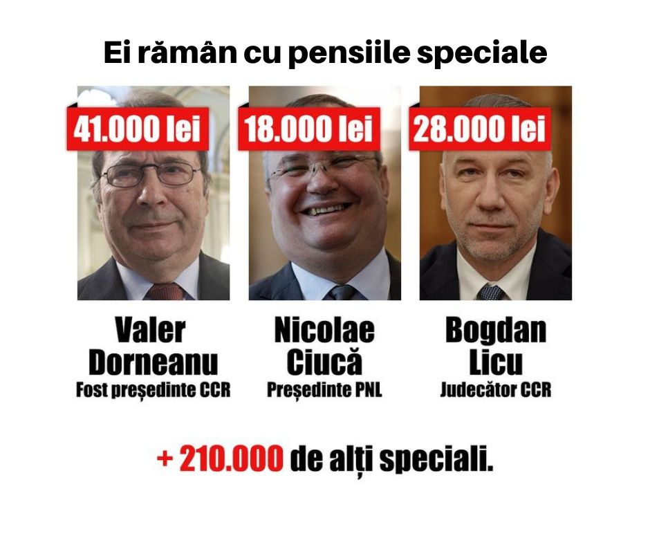 Legea pentru eliminarea pensiilor speciale – marea păcăleală a PSD şi ... Legea pentru eliminarea pensiilor speciale – marea păcăleală a PSD şi ...